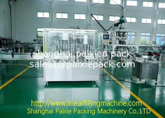100ml Syrup Filling Machine / capping Auto Filling Machine easy use supplier