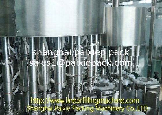 Multifunction Plastic Bottles / Glass Bottles Filling Machine PLC Control supplier