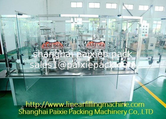 Multifunction Plastic Bottles / Glass Bottles Filling Machine PLC Control supplier