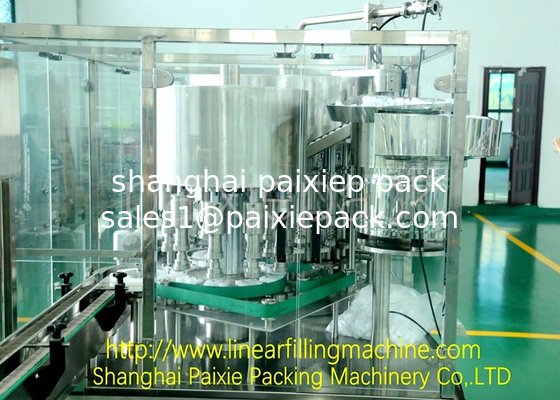 Multifunction Plastic Bottles / Glass Bottles Filling Machine PLC Control supplier
