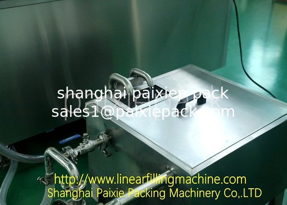 Touch Screen 3 In 1 Filling Machine For Expectorant Cough Syrup Glass Bottling supplier