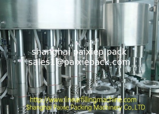 Touch Screen 3 In 1 Filling Machine For Expectorant Cough Syrup Glass Bottling supplier