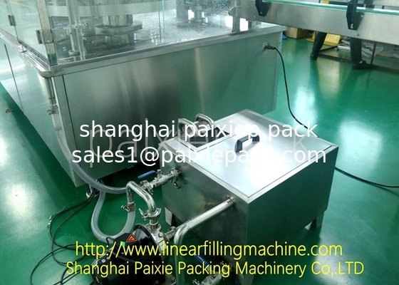 Energy Saving 3 In 1 Filling Machine Syrup Glass Bottle Production Line Multifunctional supplier
