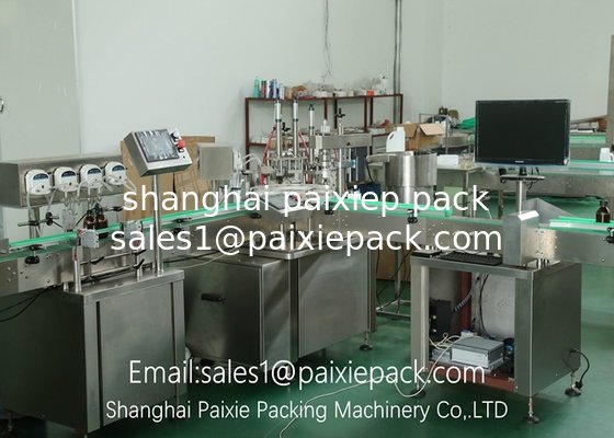 Fully Automatic 20 Liter Linear Filling Machine PLC Controlled High Production supplier