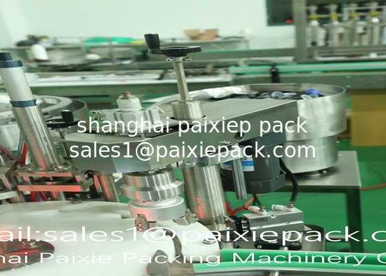 CE Standard Automatic Bottle Liquid Filling Machine PLC Control Touch Screen supplier