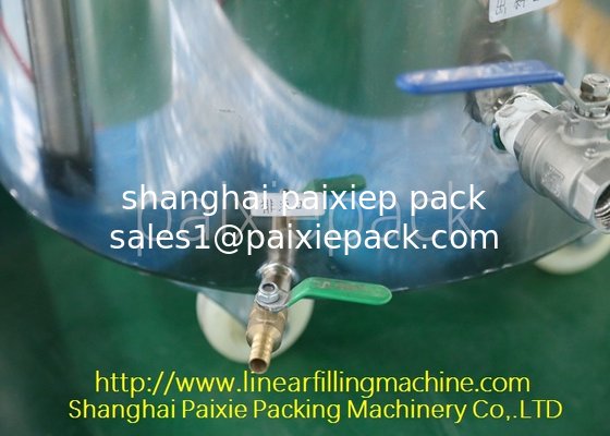 Fully Automatic Chemical Mixing Tank For E Juice Filling Machine PLC Controlled supplier