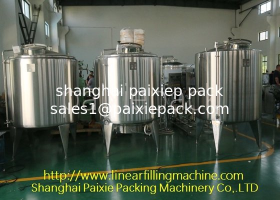 Fully Automatic Chemical Mixing Tank For E Juice Filling Machine PLC Controlled supplier