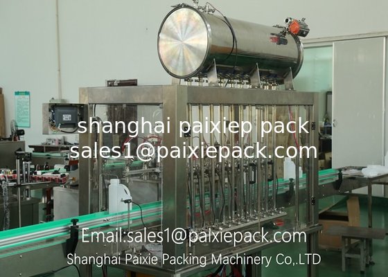 PLC Controller Vegetable Oil Liquid Filling Equipment 50 - 5000ml Filling Capacity supplier