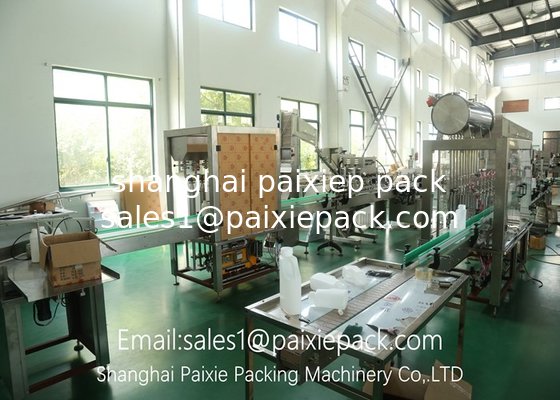 PLC Controller Vegetable Oil Liquid Filling Equipment 50 - 5000ml Filling Capacity supplier