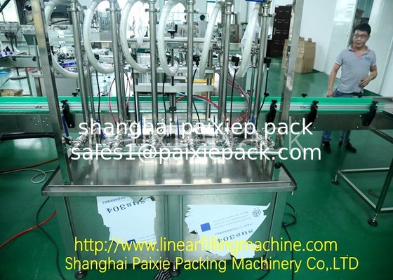 2 / 4 / 6 Filling Nozzle Essential Oil Filling Machine 5 - 60ml High Accuracy supplier