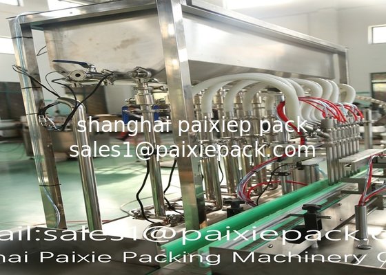 Piston Type Fully Automatic Jam Filling And Capping Machine 220V / 50HZ supplier