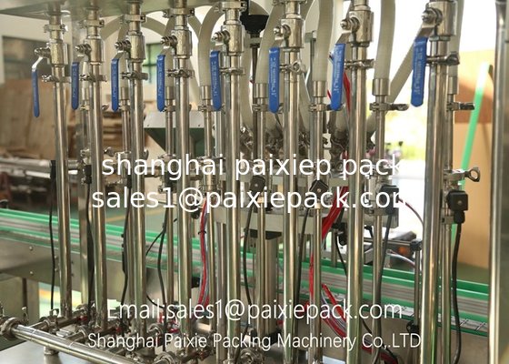 Piston Type Fully Automatic Jam Filling And Capping Machine 220V / 50HZ supplier