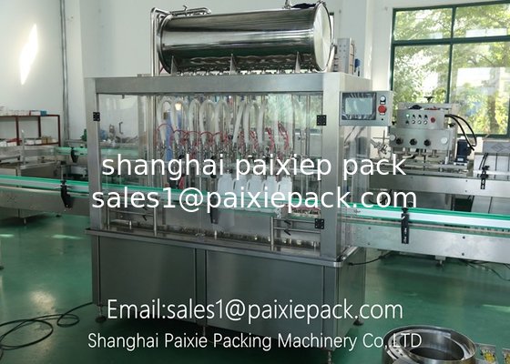 Easy Operation Liquid Filling Equipment 0.61KW Jam Filling Capping Machine supplier