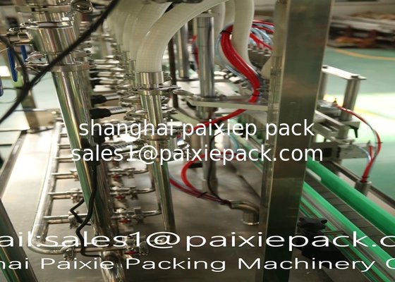 2200 * 8593 * 1200mm Jam Filler Fruit Jam Filling Machine For Honey / Meat Paste supplier