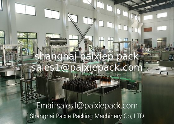 Easy Operation Sunflower / Olive Oil Bottle Filling Equipment Save Space supplier