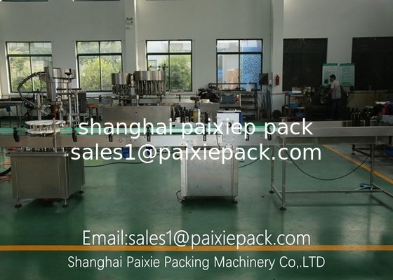 Small Baby Milk Protein Powder / Oil Filling Machine , Productive Capacity 30 - 60pcs/min supplier