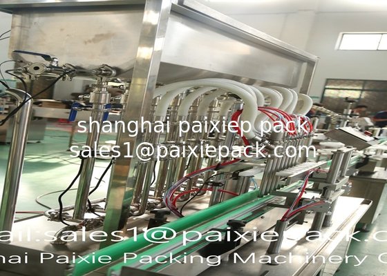 Small Baby Milk Protein Powder / Oil Filling Machine , Productive Capacity 30 - 60pcs/min supplier