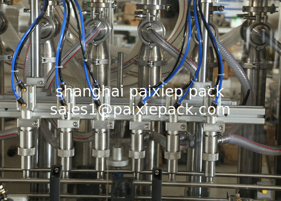 Soda / Water / Juice Liquid Filling Equipment with Position Pump , CE GMP Approvals supplier