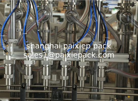 Piston Pump Juice Tin Can Filling Machine Automatic Bottling Equipment supplier