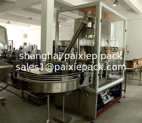 Custom Made Tin Can Filling Machine , Granule Powder Filler Machine supplier