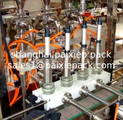 Custom Ketchup Glass Bottle Filling Machine Liquid Filling Line Equipment supplier