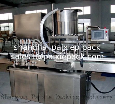 Custom Ketchup Glass Bottle Filling Machine Liquid Filling Line Equipment supplier
