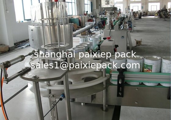 Custom Made Tin Can Filling Machine , Granule Powder Filler Machine supplier