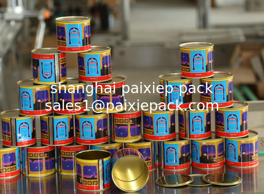 Automatic Piston Pump Tin Can Filling Machine / Tomato Paste Filling Machine supplier