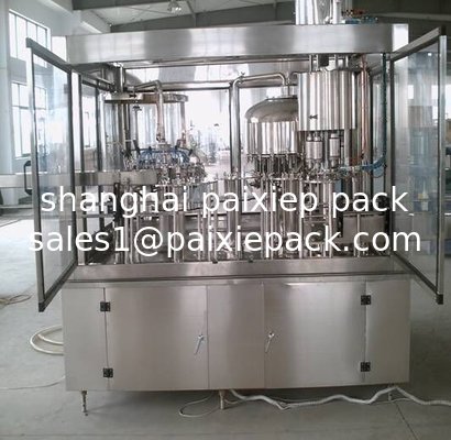 Auto Square Bottle 3 In 1 Filling Machine / Olive Oil Washing Filling Capping Machine supplier
