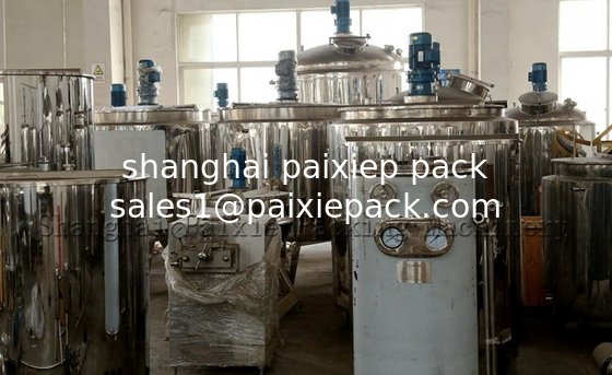 SS316 Electric Chemical Mixing Tank For Sticky Liquid ,  Keep Warm Function supplier