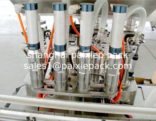 Full Automatic Glass Bottle Filling Machine For Fruit Sauce , High Viscosity supplier