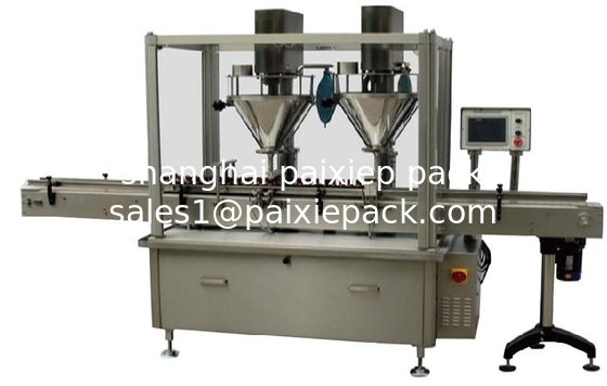 Small Milk Powder Filling Machine Automated Plastic Bottle Sealing Machine supplier