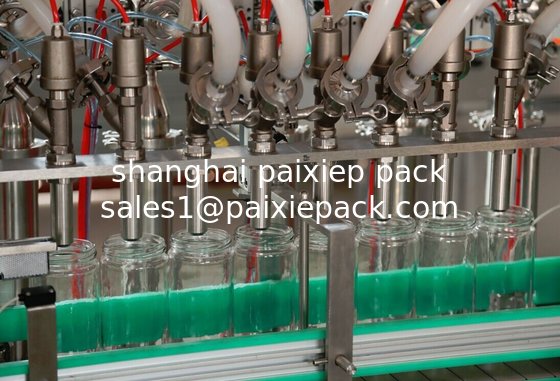 Automatic Glass Plastic Bottle Honey Filling Machine And Capping Machine supplier
