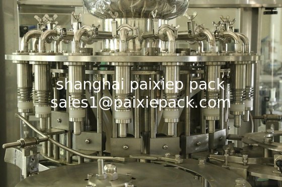 PET Bottles 3 in1 Monoblock Fruit Juice / Water / Beer Filling Machine Production Line supplier
