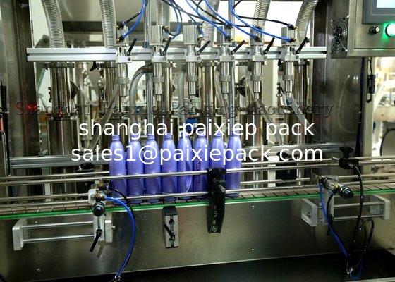 Piston Type Tomato Paste / Peanut Butter Filling Machine For Synthetic Jucie supplier