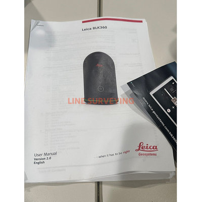 Leica BLK360 G1 Laser Scanner