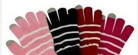 China knitted touch screen gloves supplier
