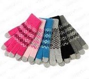 knitted touch screen gloves supplier