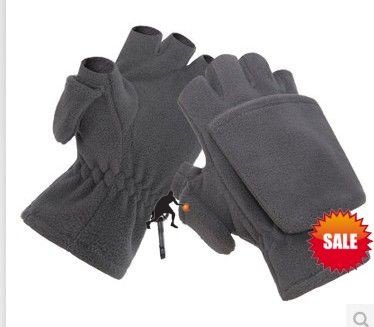 fingerless  fleece gloves with lap supplier