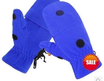 fingerless  fleece gloves with lap supplier