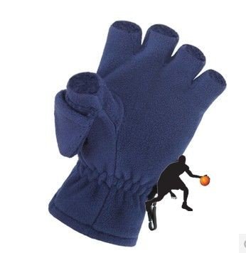 fingerless  fleece gloves with lap supplier