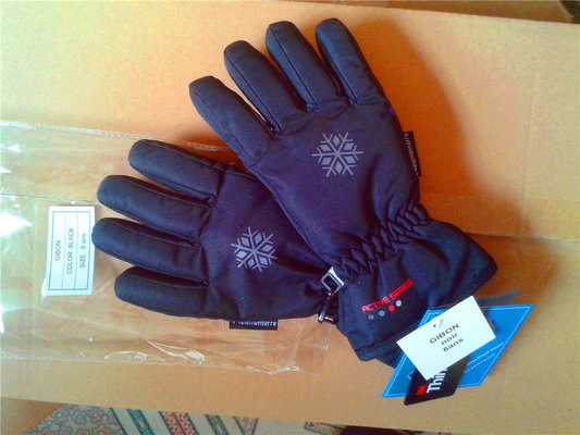 Youth polyester winter ski gloves supplier