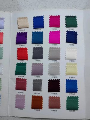Silk Fabrics for High-Competition Products 96 Color Options Available supplier