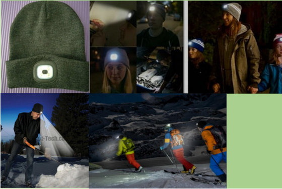 LED Light winter hat supplier