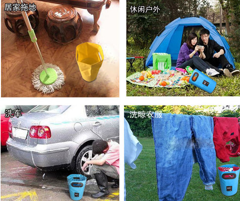 Folding bucket ,waterproof bucket ,portable bucket supplier