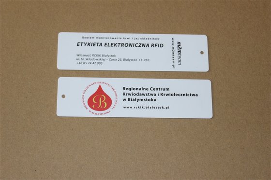 HF ISO15693  PVC Hang Tag 120*32MM