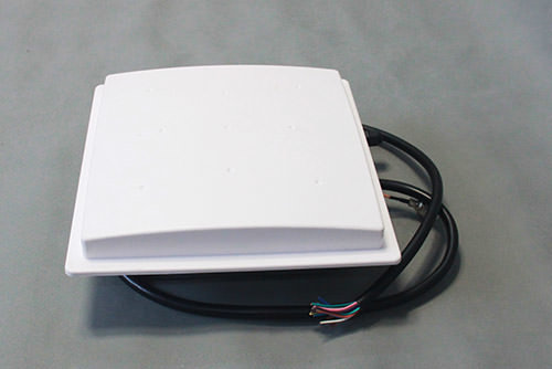 6meters uhf rfid reader epc Wiegand / integrated 9.2dbi circular polarized passive uhf antenna reader 200*200mm
