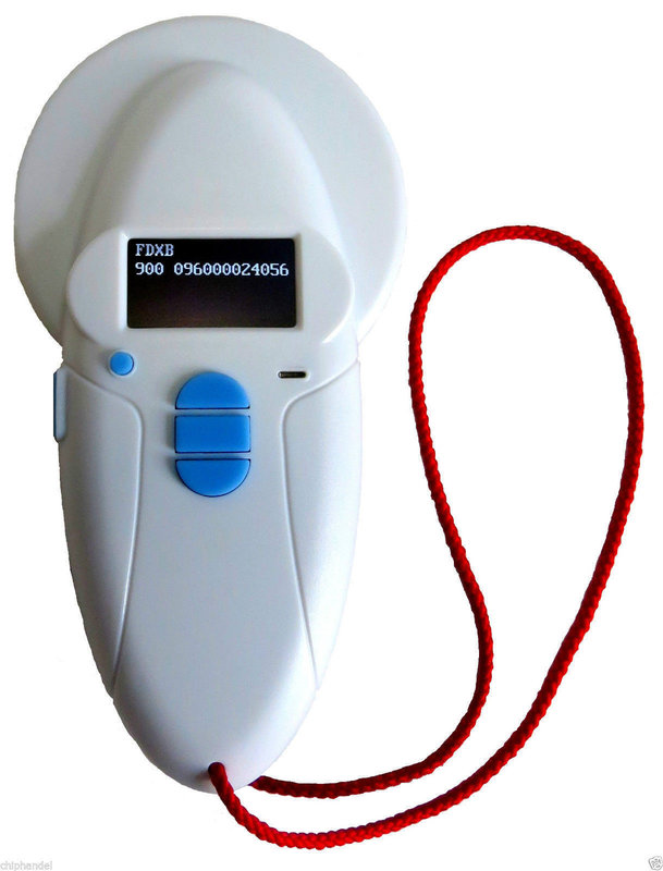 RT100 V8 RFID Nait Reader for FDX & HDX tags  ISO Microchip Scanner