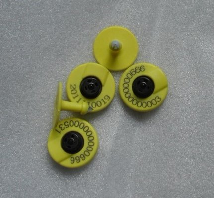 ISO11784/11785 134.2khz FDX-B RFID Electronic ear tags for animal RFID Electronic ear tags for animal(EM4305)