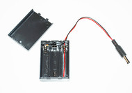 3xAA 4.5V Battery Holder WIth On-off switch and DC Barrel 5.5x2.1mm